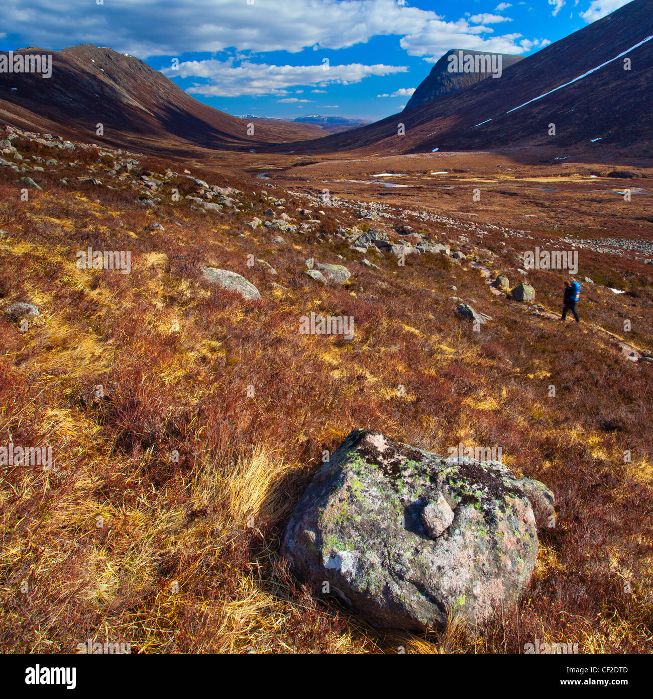 Man walking through rocks hi-res stock photography and images - Alamy