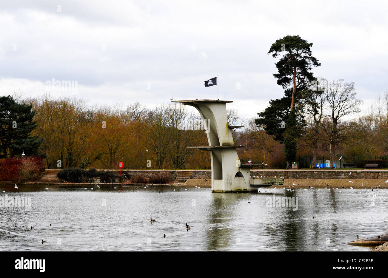 Coate diving platform hi-res stock photography and images - Alamy