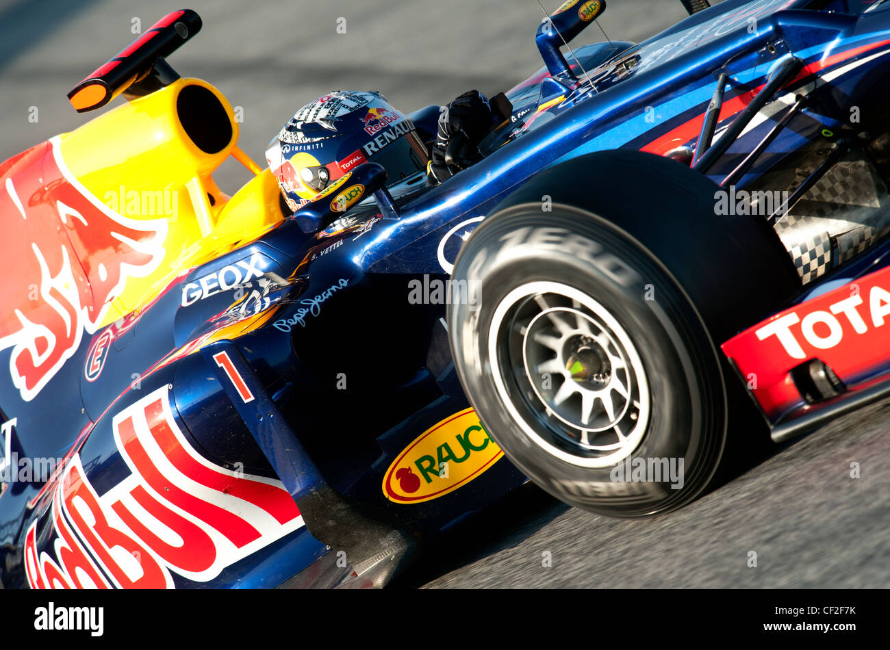 Sebastian Vettel (GER), Red Bull Racing-Renault RB8, racecar during ...
