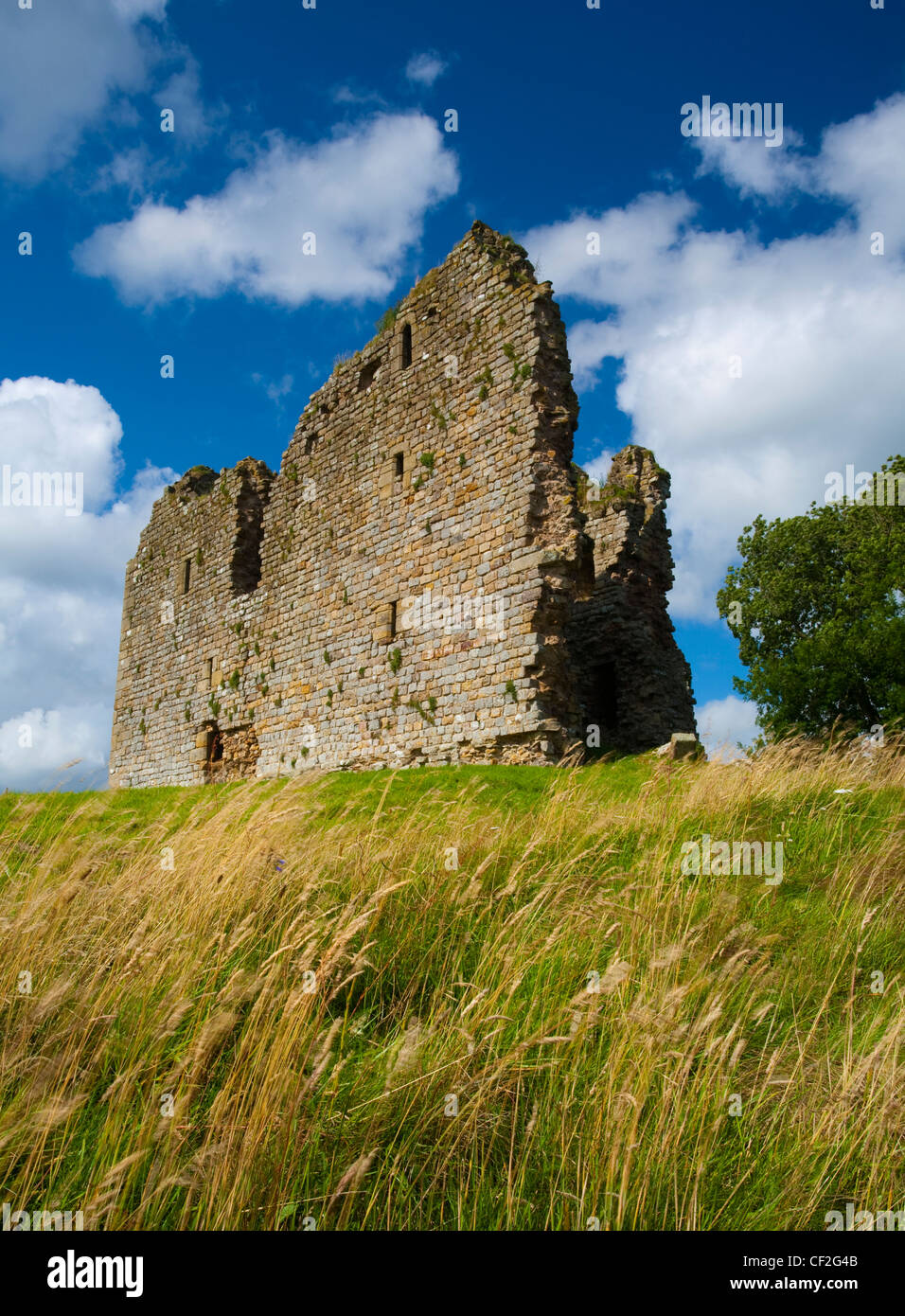 Thirlwall Castle, near Greenhead, part of the Northumberland National ...