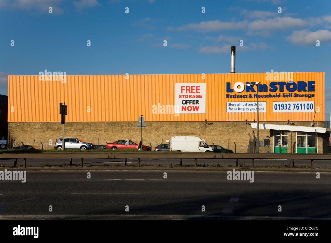 Lok 'n' Store store house / warehouse, and sign / signs for self ...