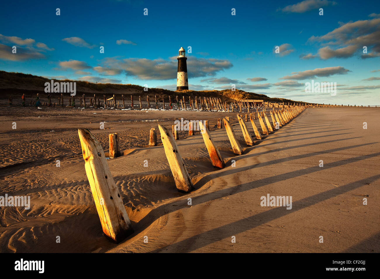 Spurn Head Lighthouse, East Riding of Yorkshire Stock Photo - Alamy