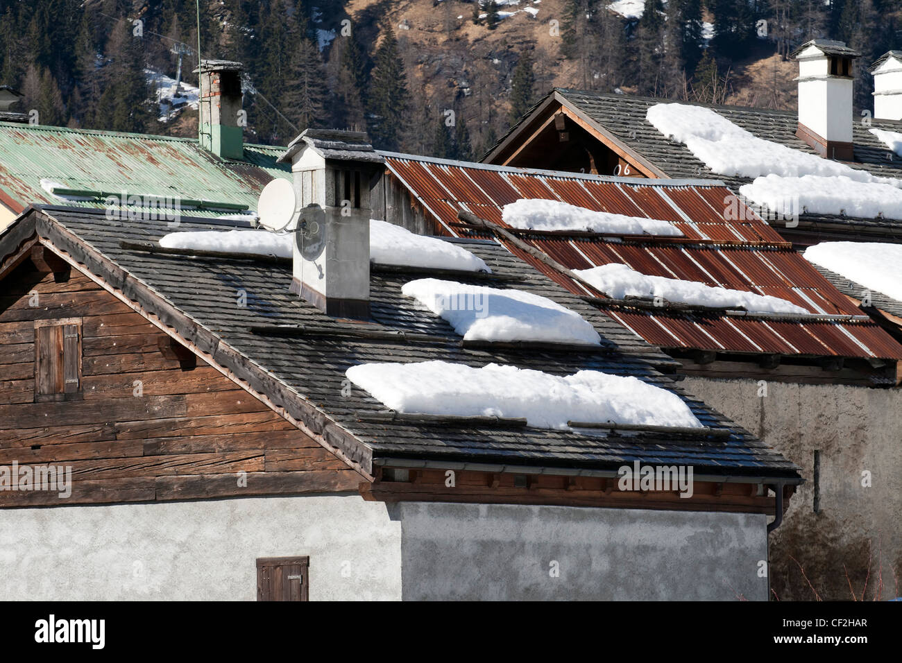traditional Walser village in Formazza, Italy Stock Photo - Alamy