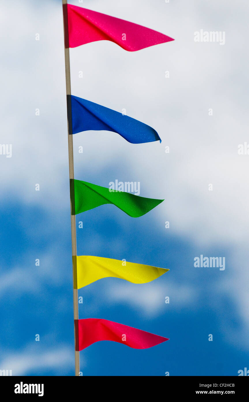 String of bunting hi-res stock photography and images - Alamy