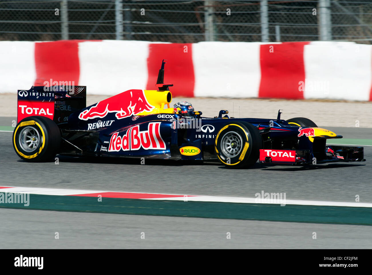 Sebastian Vettel (GER), Red Bull Racing-Renault RB8, racecar during ...