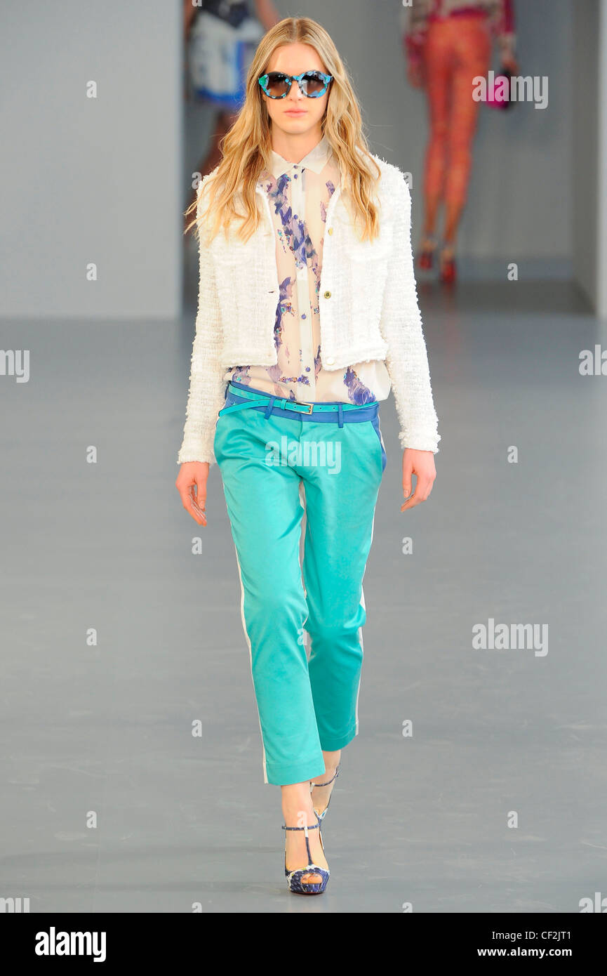 Michael van der Ham London Ready to WearSpringSummer 2012 Stock Photo ...