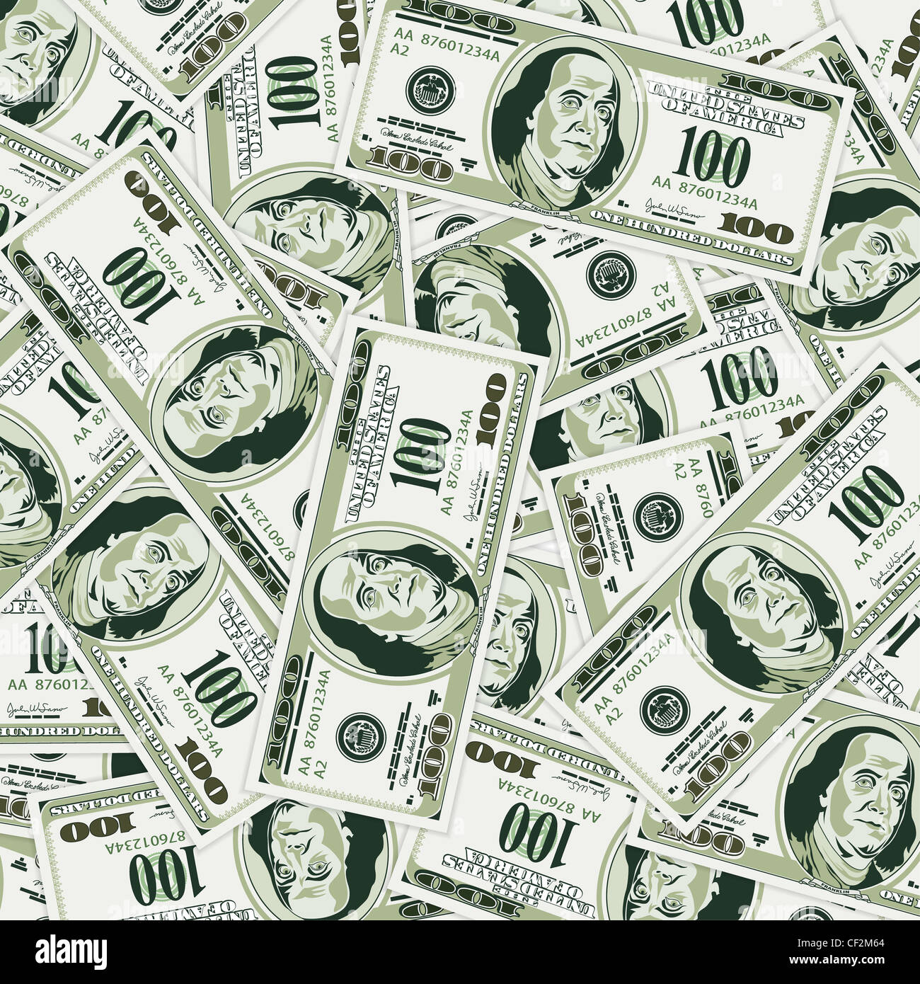 Business Texture with Dollar Bills, template for design Stock Photo - Alamy