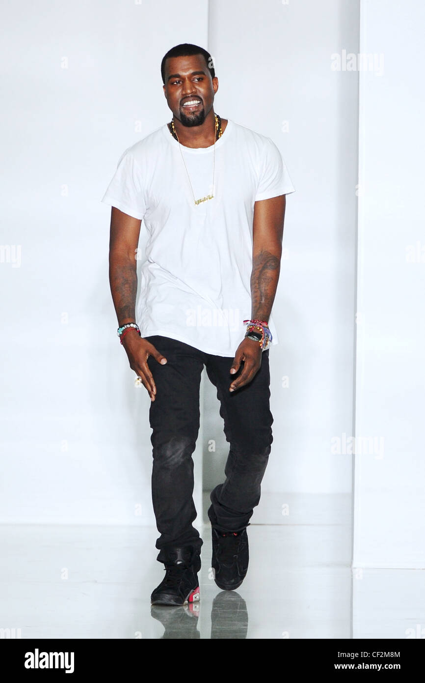 Kanye West Paris Ready to Wear Spring Summer 2012 Musician and fashion ...