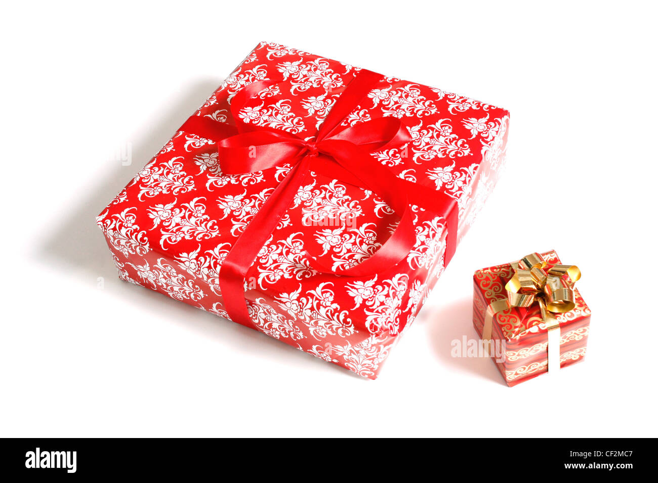 A lot of christmas presents Stock Photo - Alamy