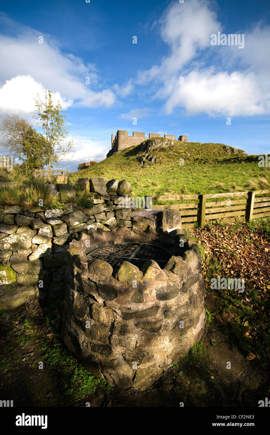 Hume Castle, a rare example of a simple courtyard castle from the 13th ...