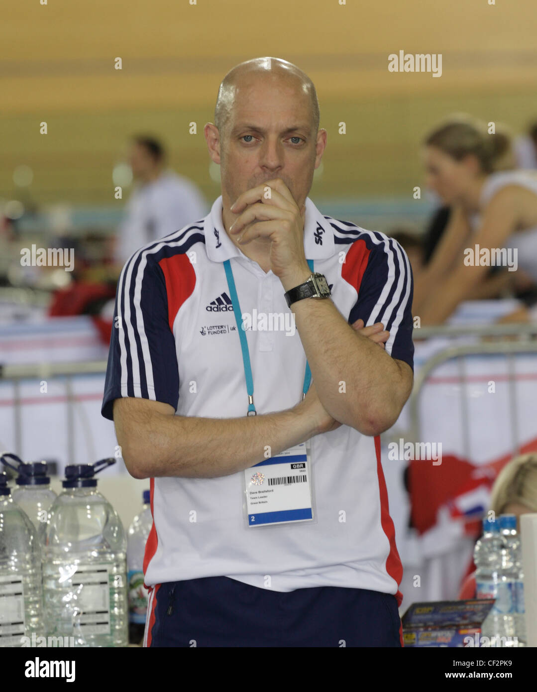 Dave David Brailsford performance manager of team Sky GB at the London ...