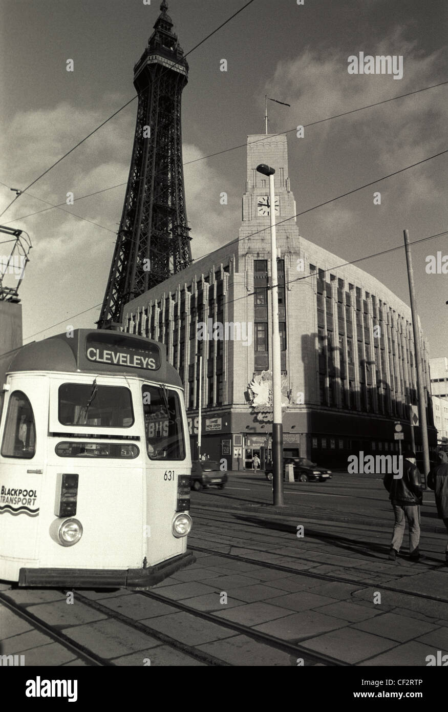 The sea front including the tower Stock Photo - Alamy