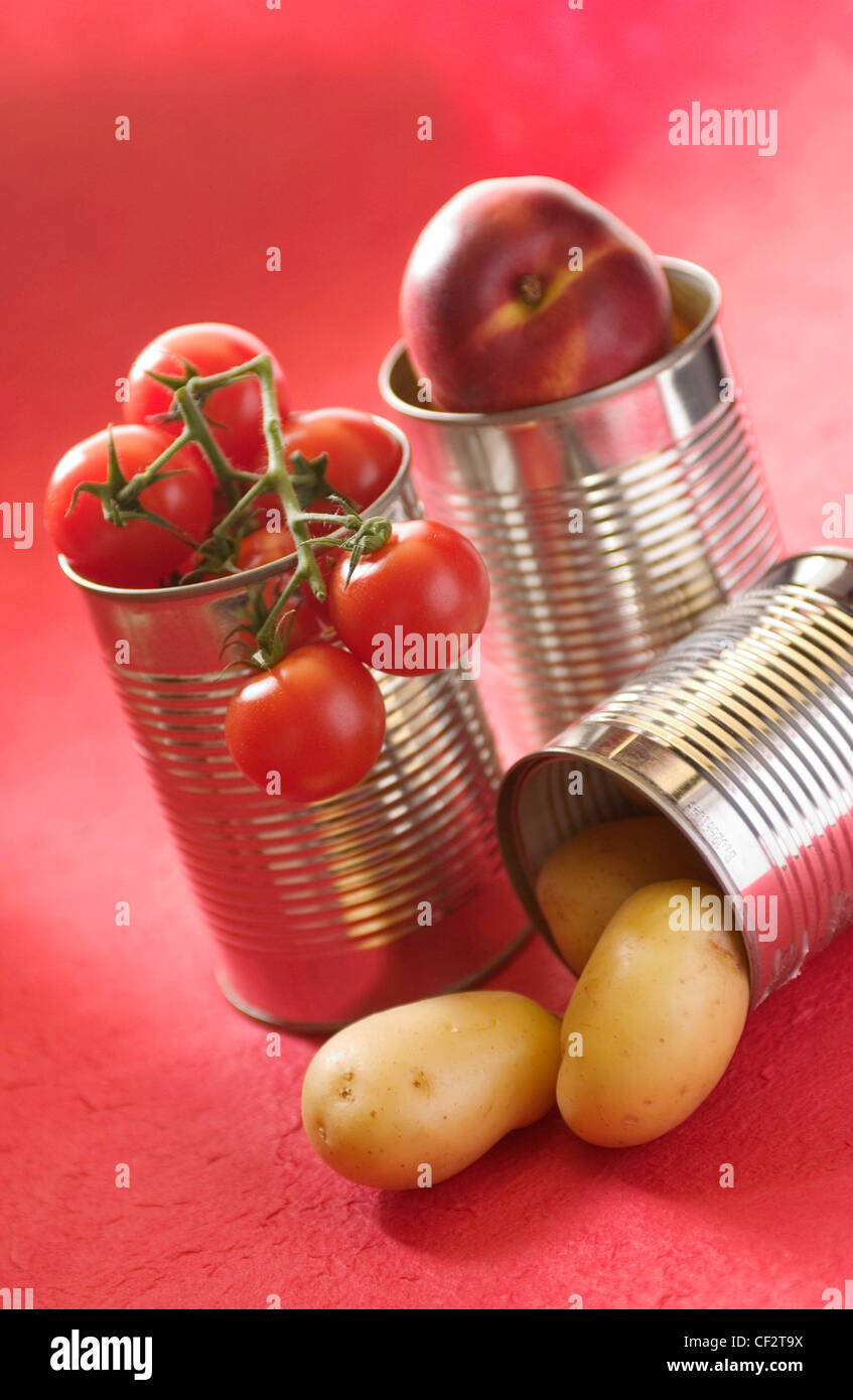 Tinned potatoes hi-res stock photography and images - Alamy