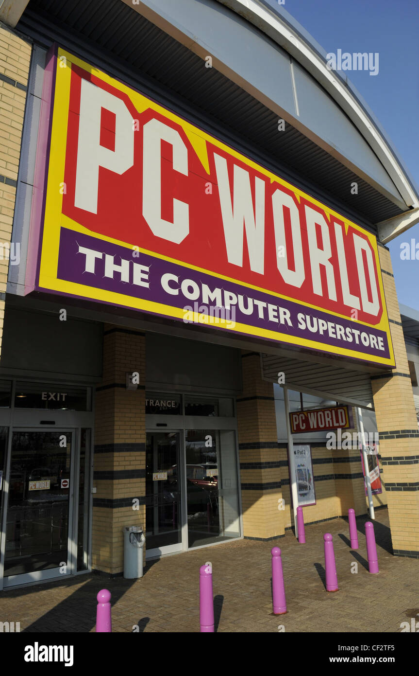A general view of a PC World superstore on February 08, 2012 In ...