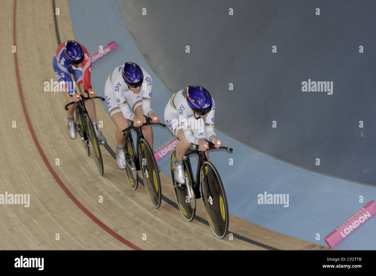 Olympic cyclists laura trott hi-res stock photography and images - Alamy