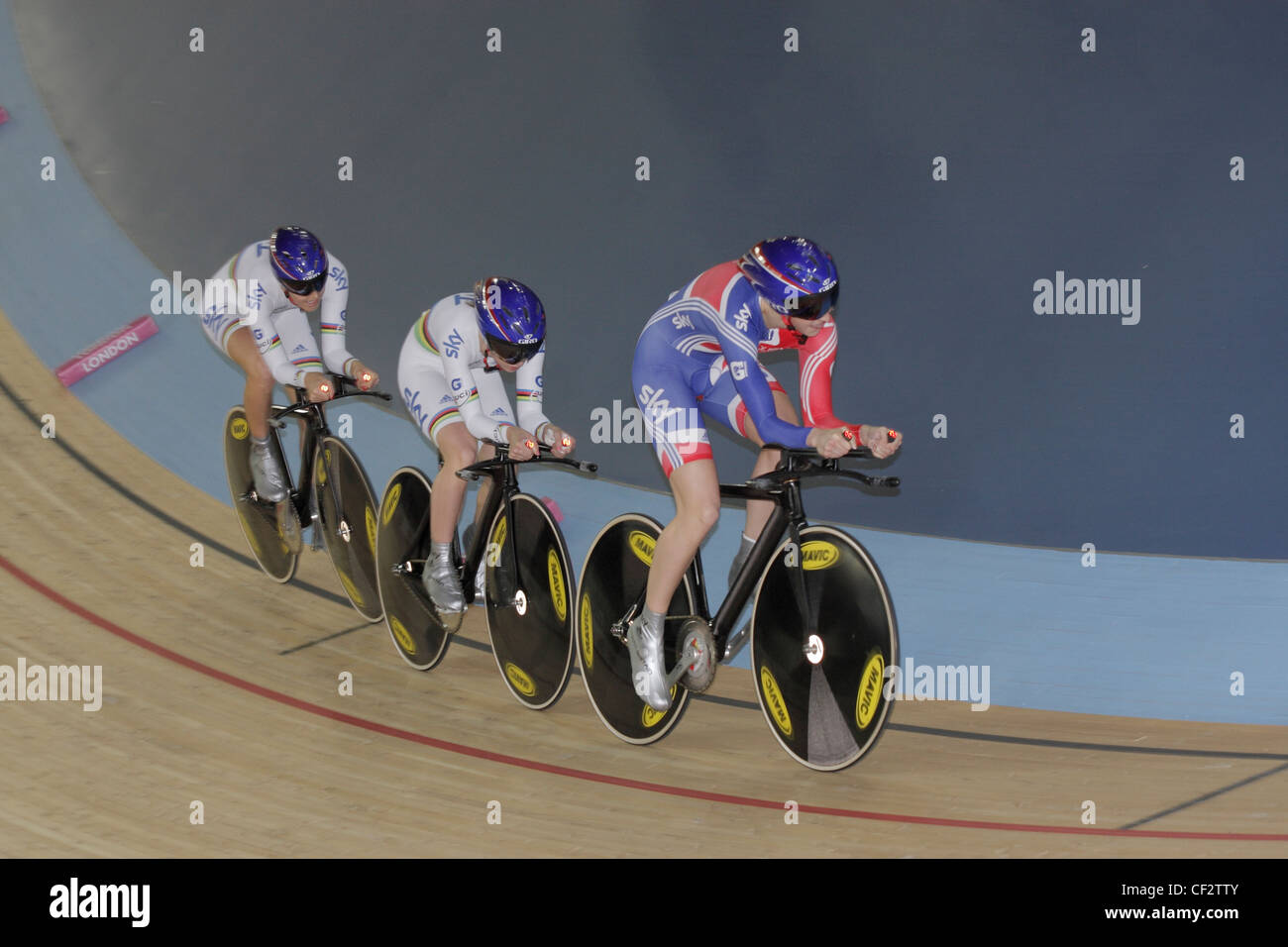 Olympic cyclists laura trott hi-res stock photography and images - Alamy