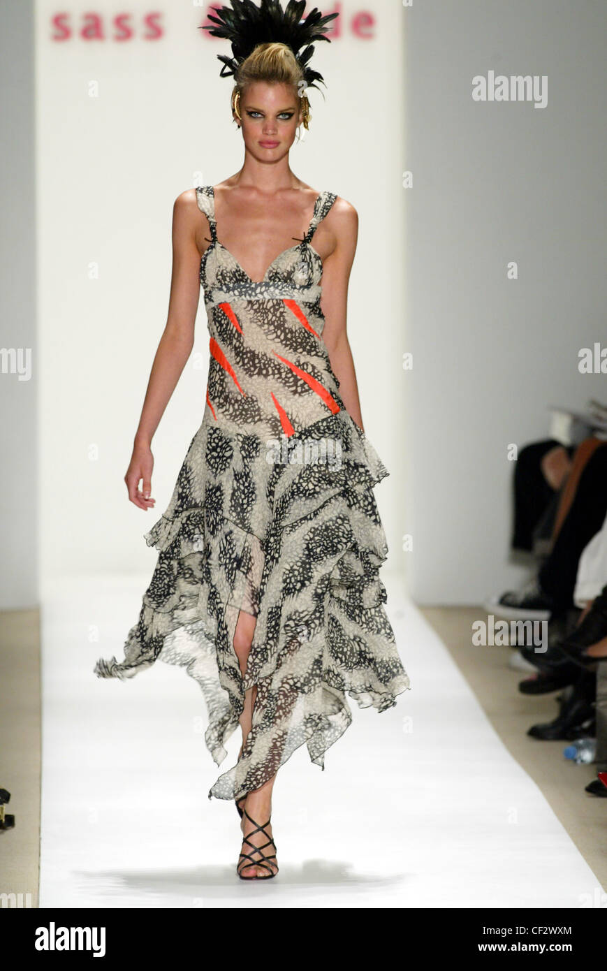 Sass and Bide New York Ready To Wear Spring Summer Model blonde hair ...