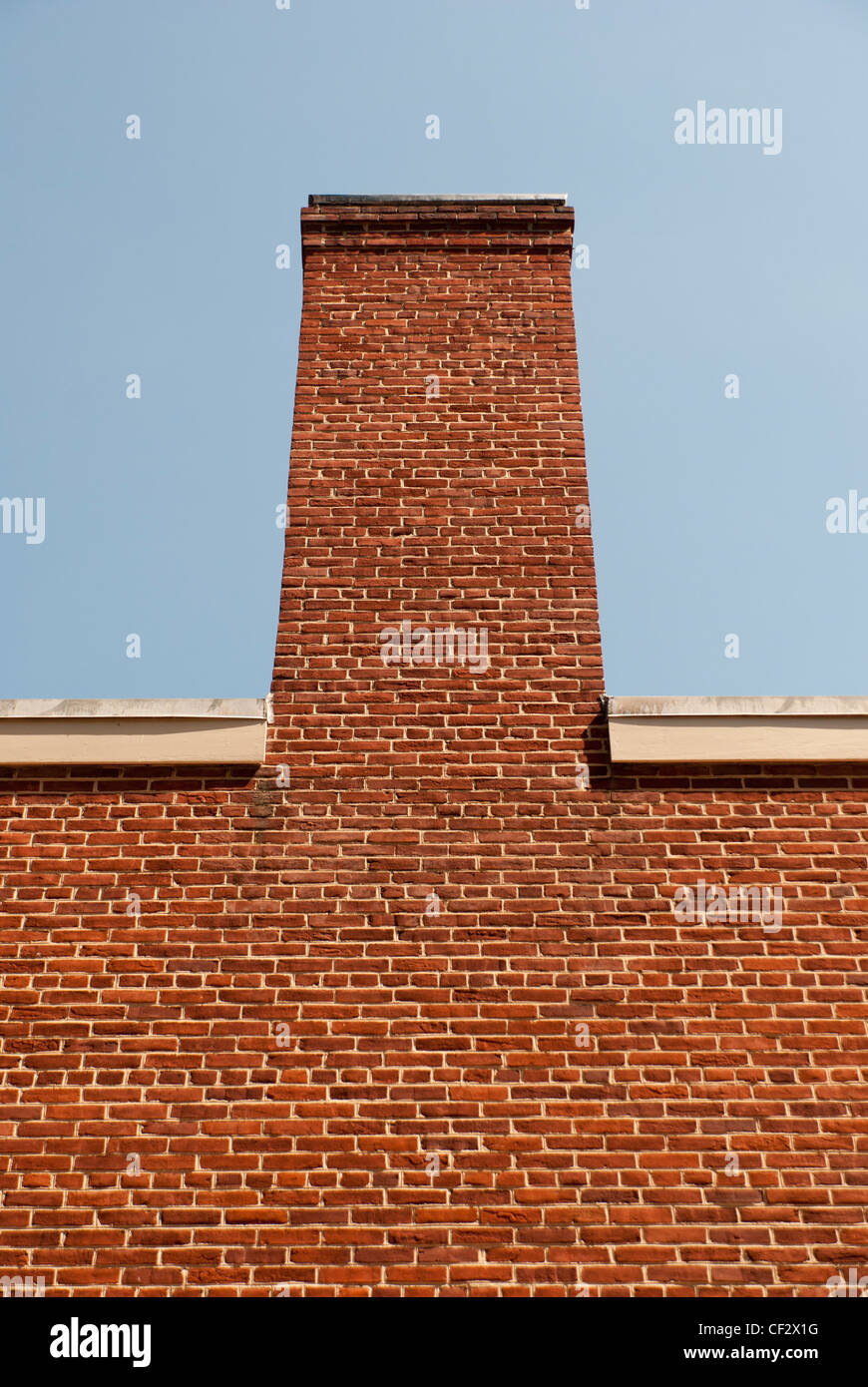 brick wall chimney Stock Photo - Alamy