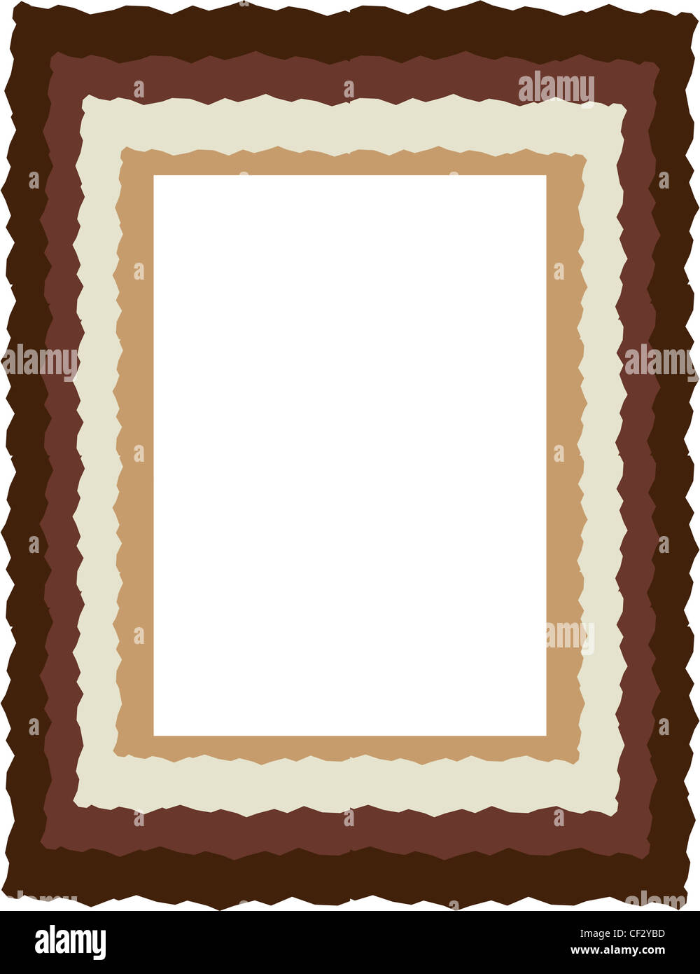 photo frames with graphic borders design Stock Photo - Alamy