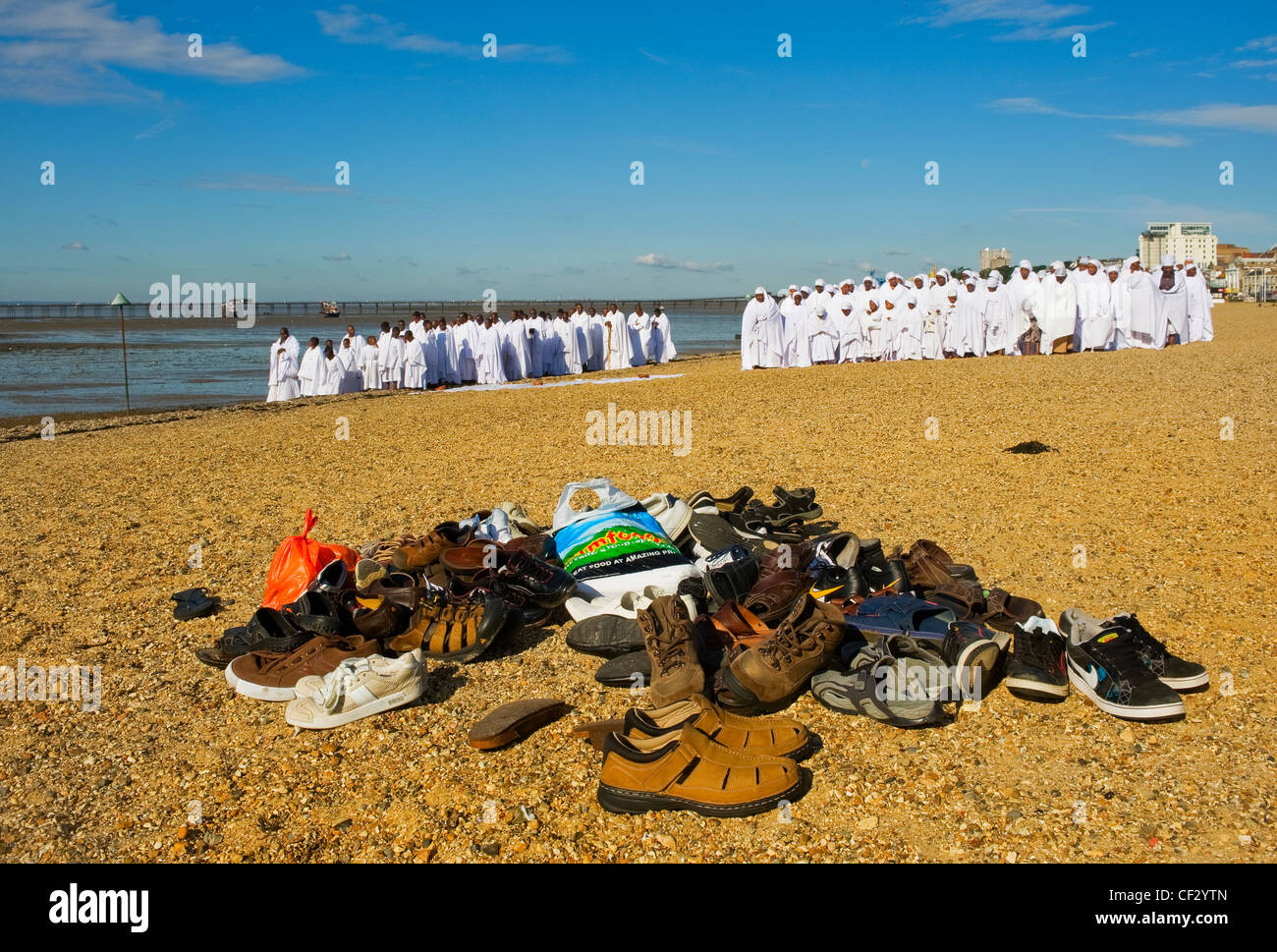 Shoes outside church hi-res stock photography and images - Alamy