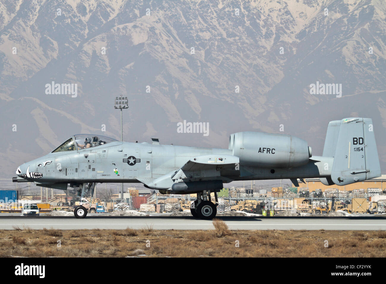 A U.S. Air Force A-10C Thunderbolt II from the 47th Fighter Squadron ...