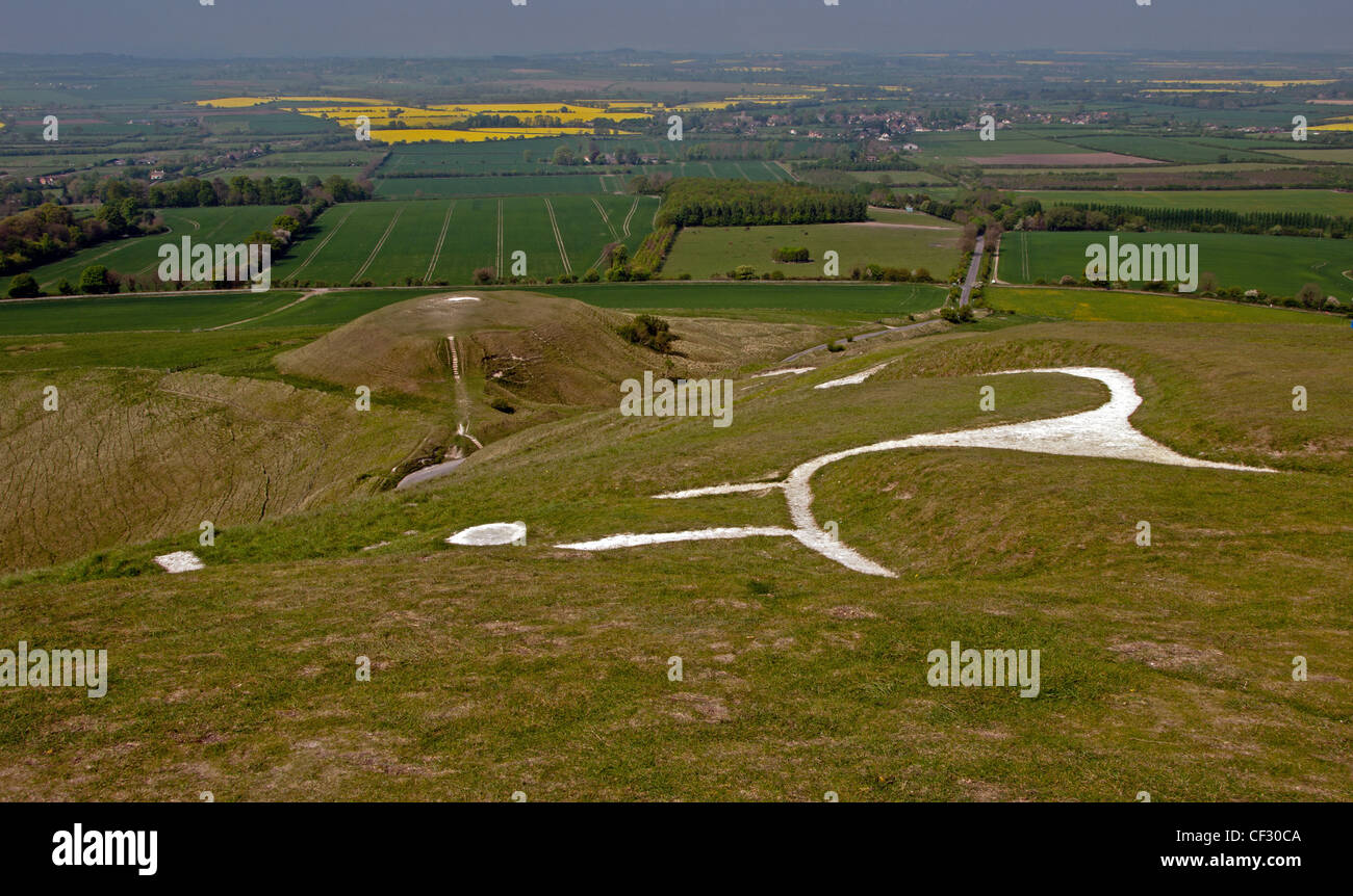 Uffington white horse hi-res stock photography and images - Alamy