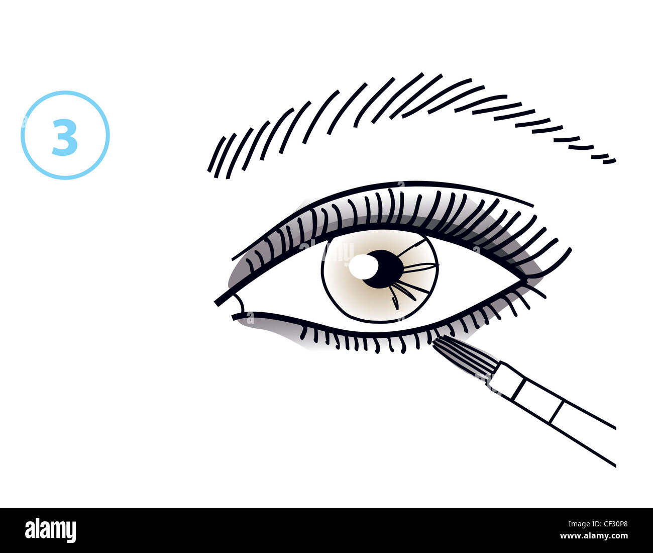 Close up showing eyes Cut Out Stock Images & Pictures - Alamy