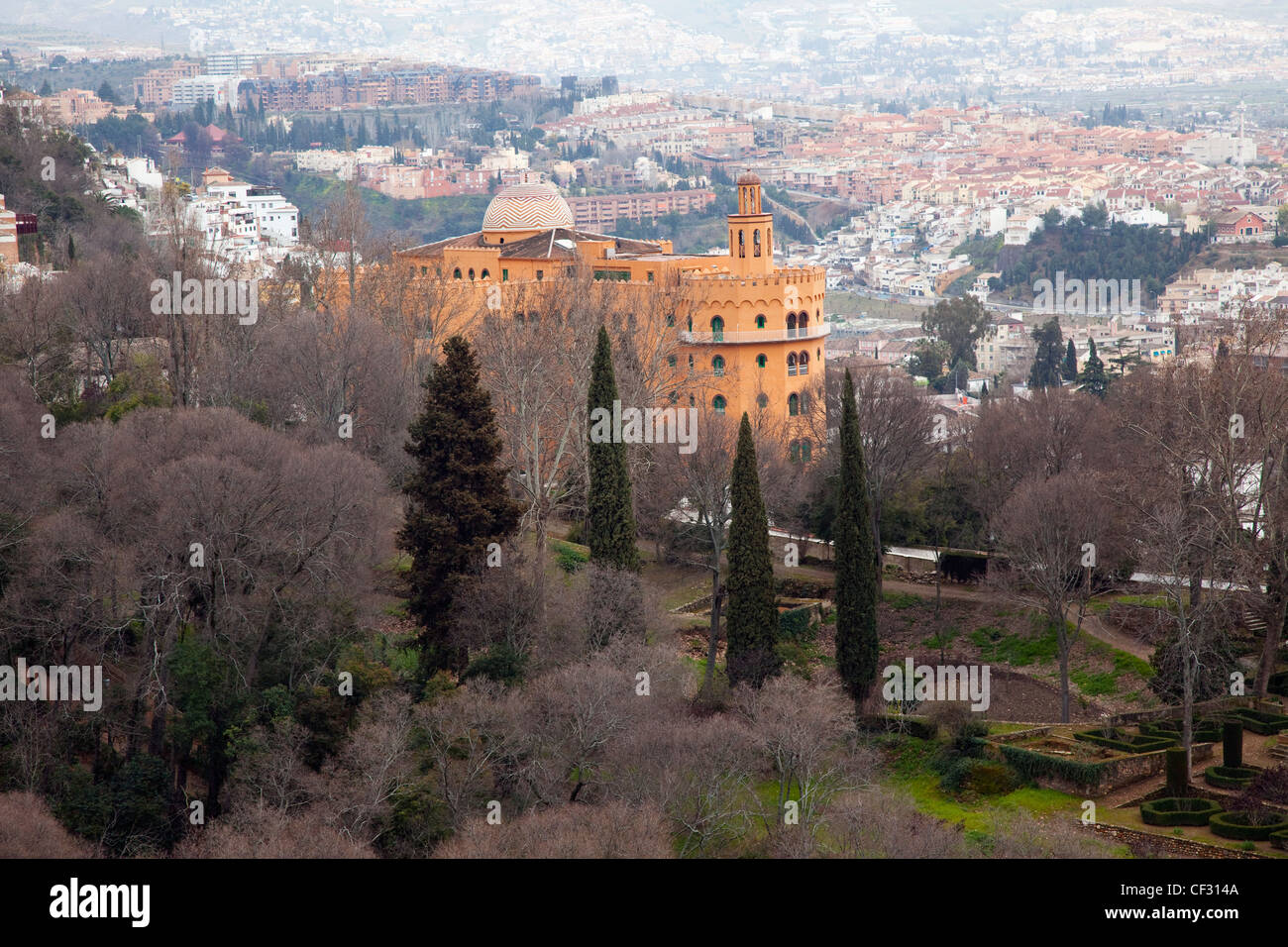 View From Alhambra; Granada Andalusia Spain Stock Photo - Alamy