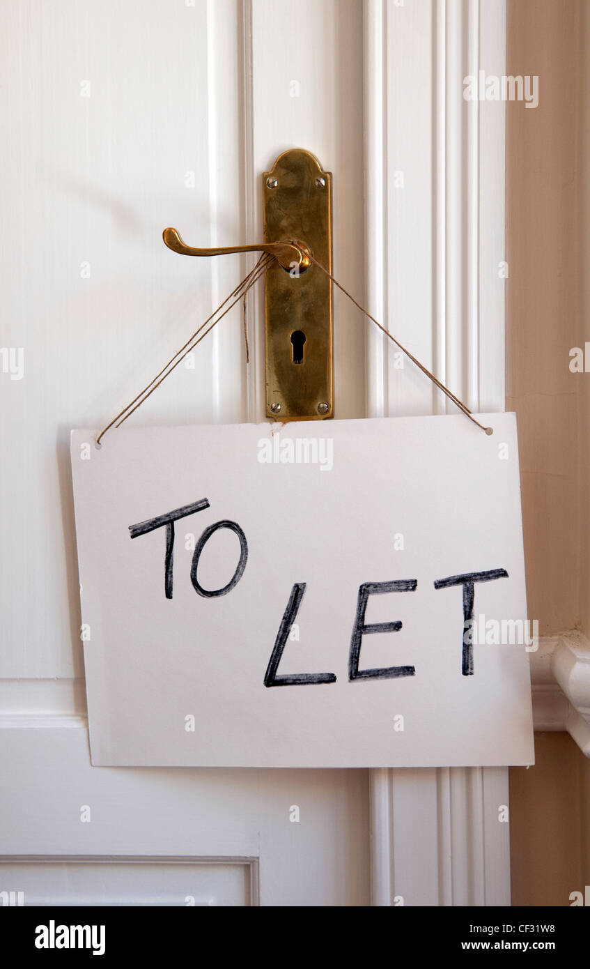 Letting sign hi-res stock photography and images - Alamy