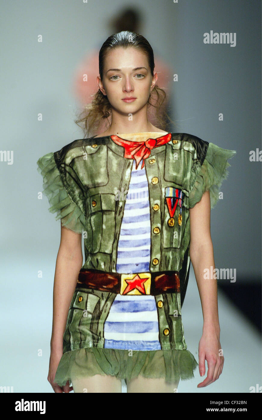 Tata Naka London Ready to Wear Autumn Winter Brunette female model ...