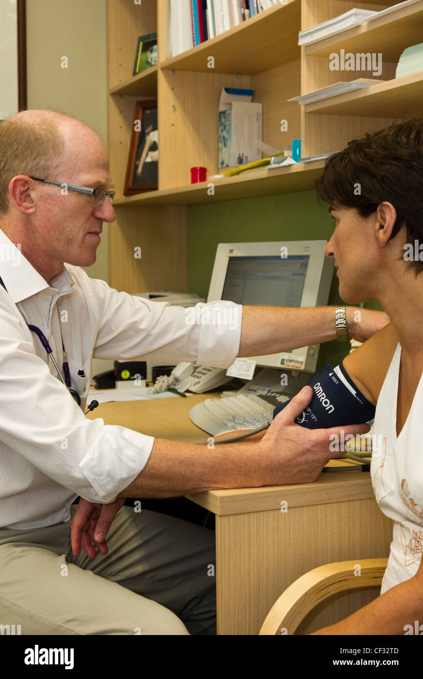 Doctor and Patient Stock Photo - Alamy