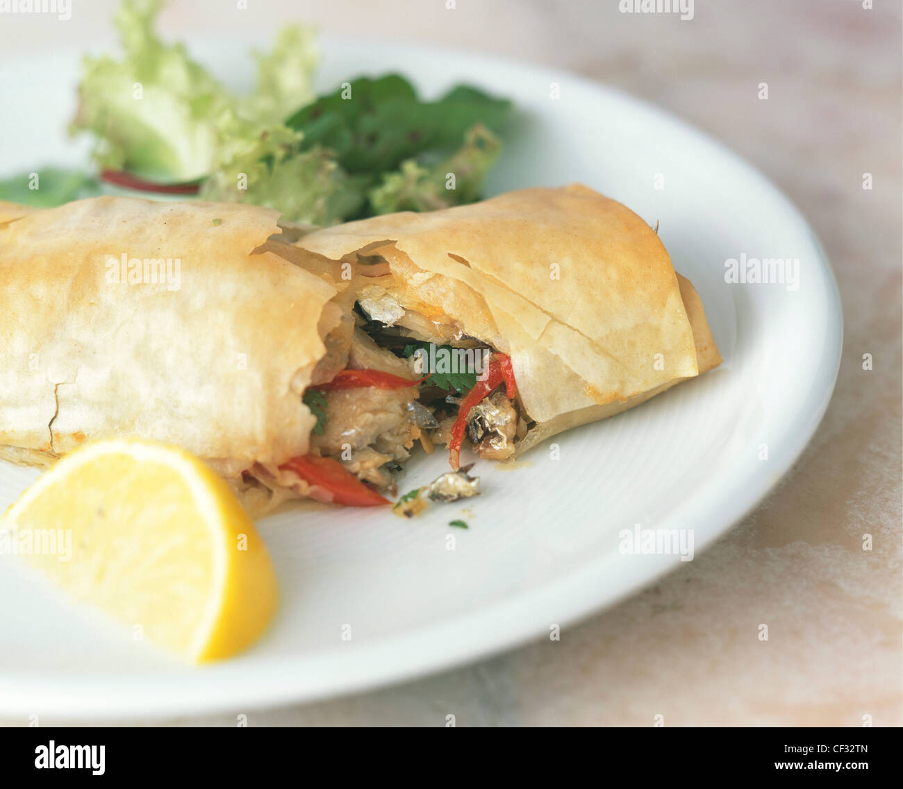 Sardine and Lemon Strudel Preparation time minutes, cooking time ...