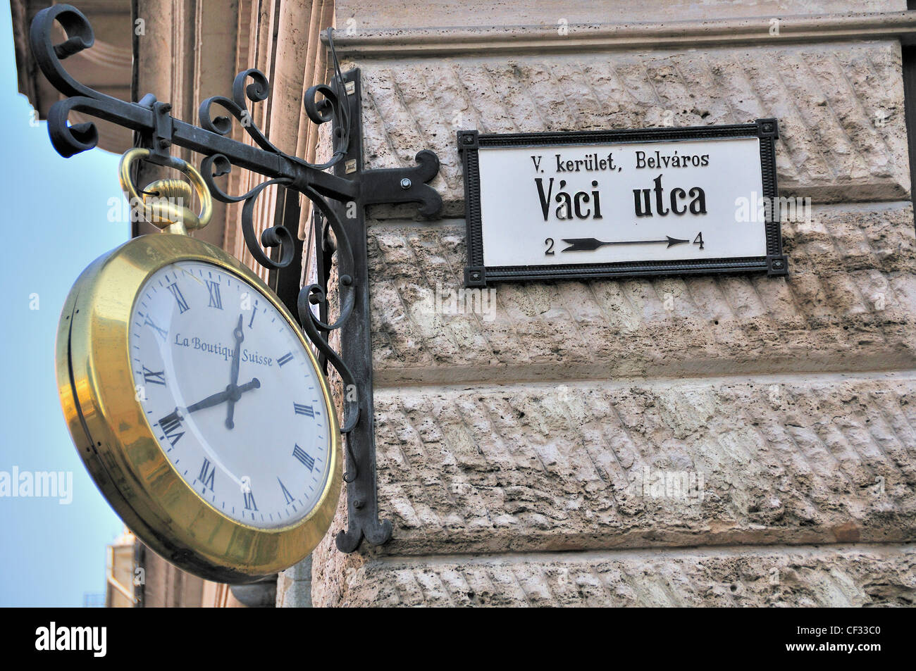Vaci utca hi-res stock photography and images - Alamy