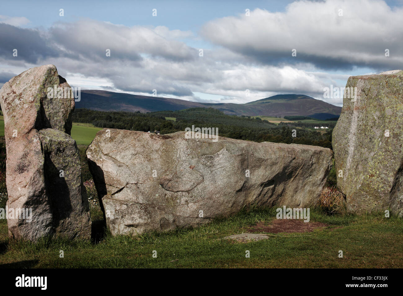 Tomnaverie stone circle tarland hi-res stock photography and images - Alamy