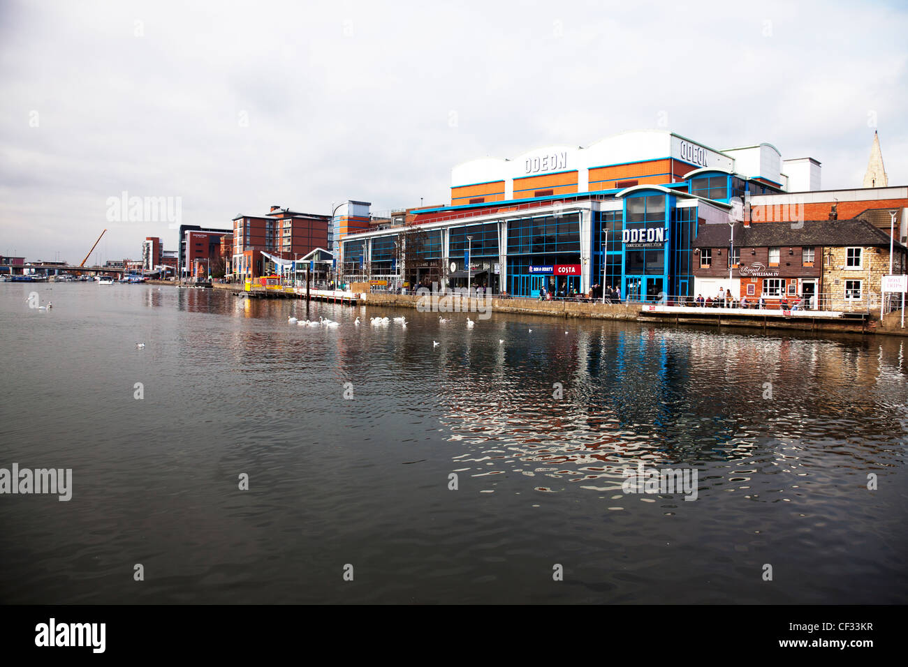 The Brayford Pool is a natural lake formed from a widening of the River ...