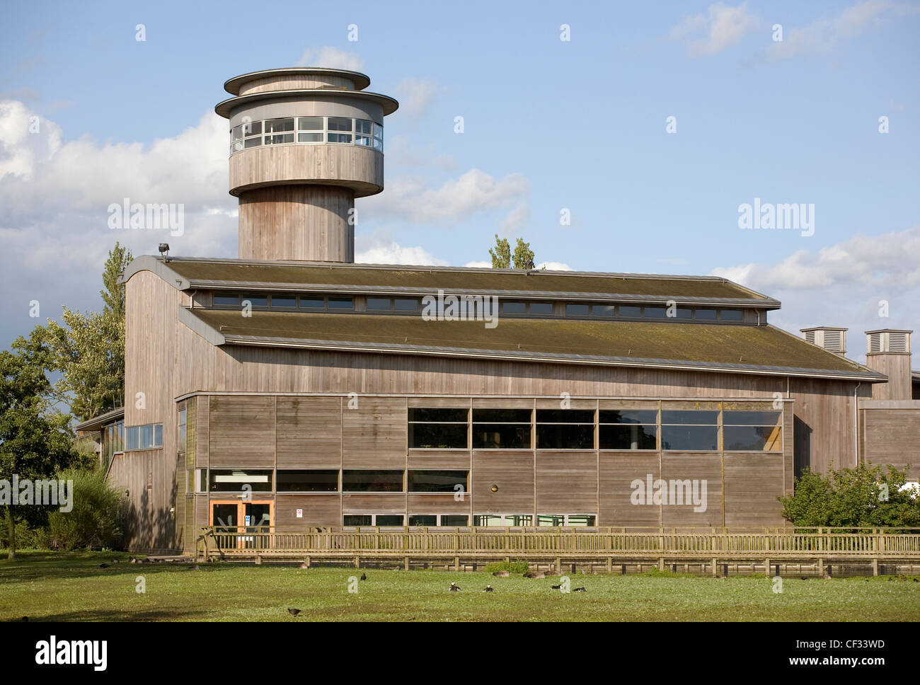 Slimbridge wwt tower hi-res stock photography and images - Alamy
