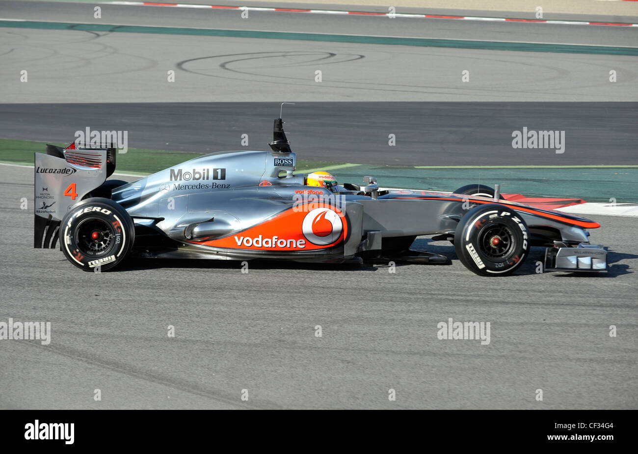 Lewis Hamilton (GBR), McLaren Mercedes MP4-27 during Formula One ...