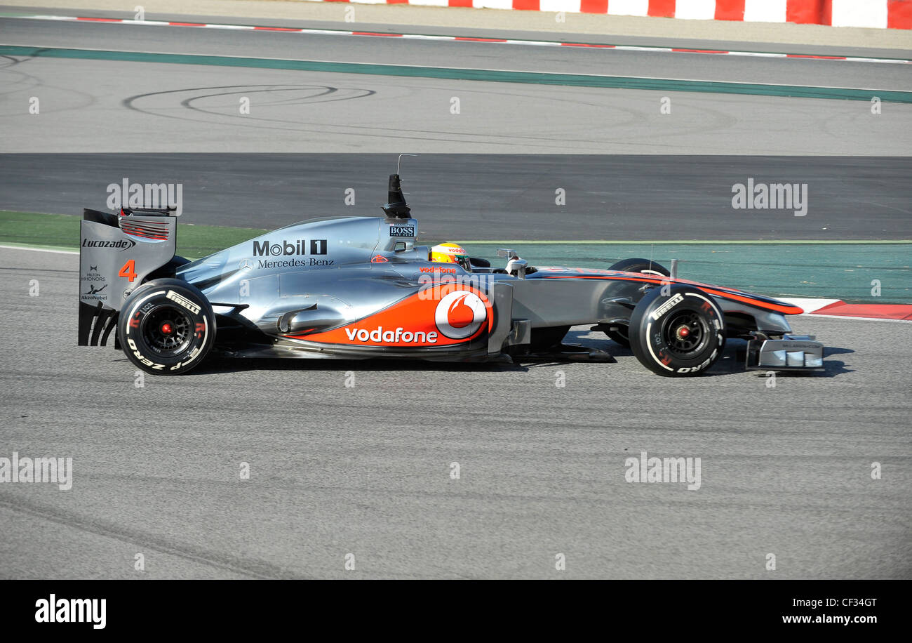 Lewis Hamilton (GBR), McLaren Mercedes MP4-27 during Formula One ...