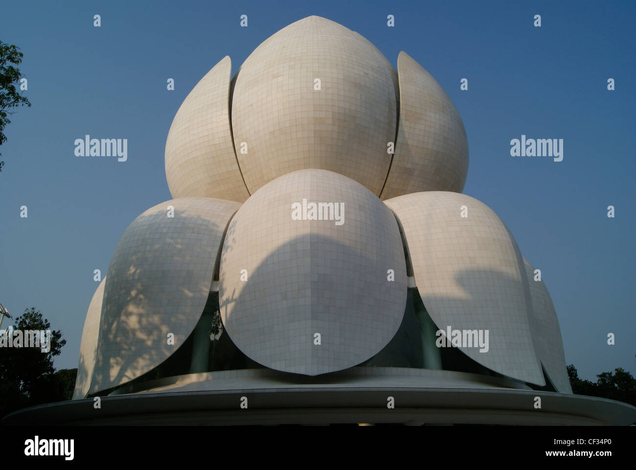 Closeup View of Lotus parnasala in Santhigiri Ashram at Kerala, India ...