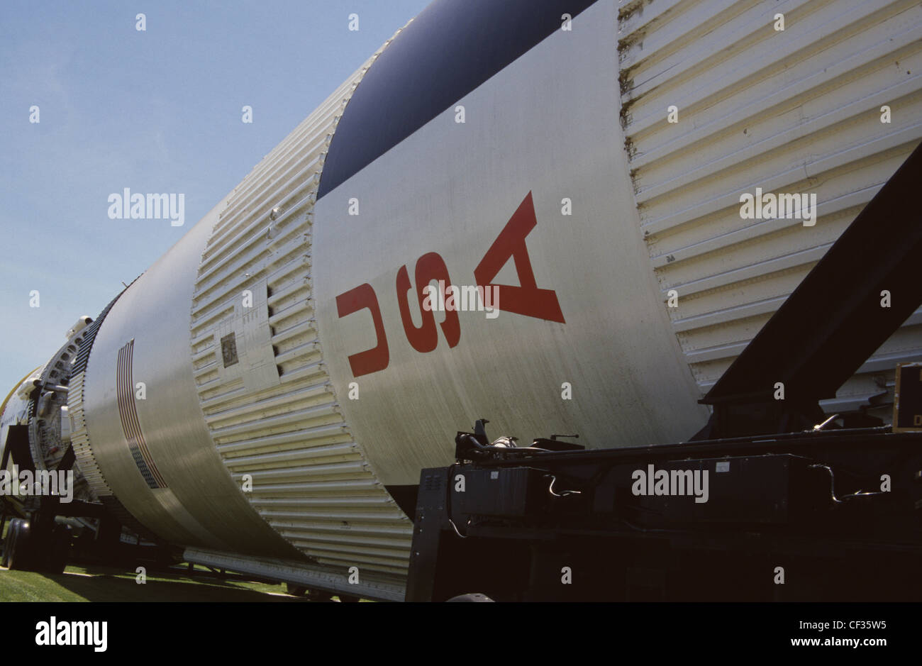 USA Houston Texas Johnson Space Center Rocket Park Saturn V rocket ...