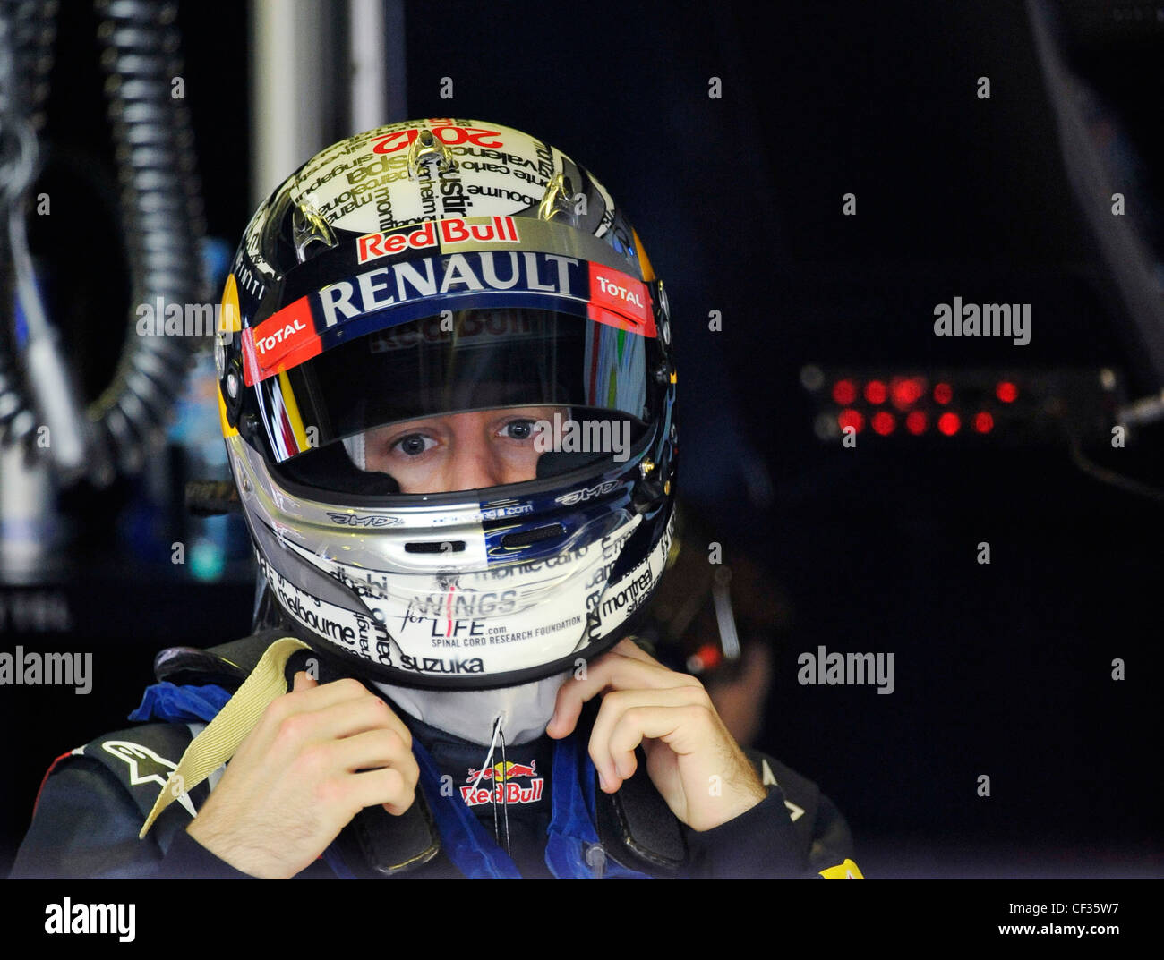 Sebastian Vettel (GER), Red Bull Racing during Formula One testing ...