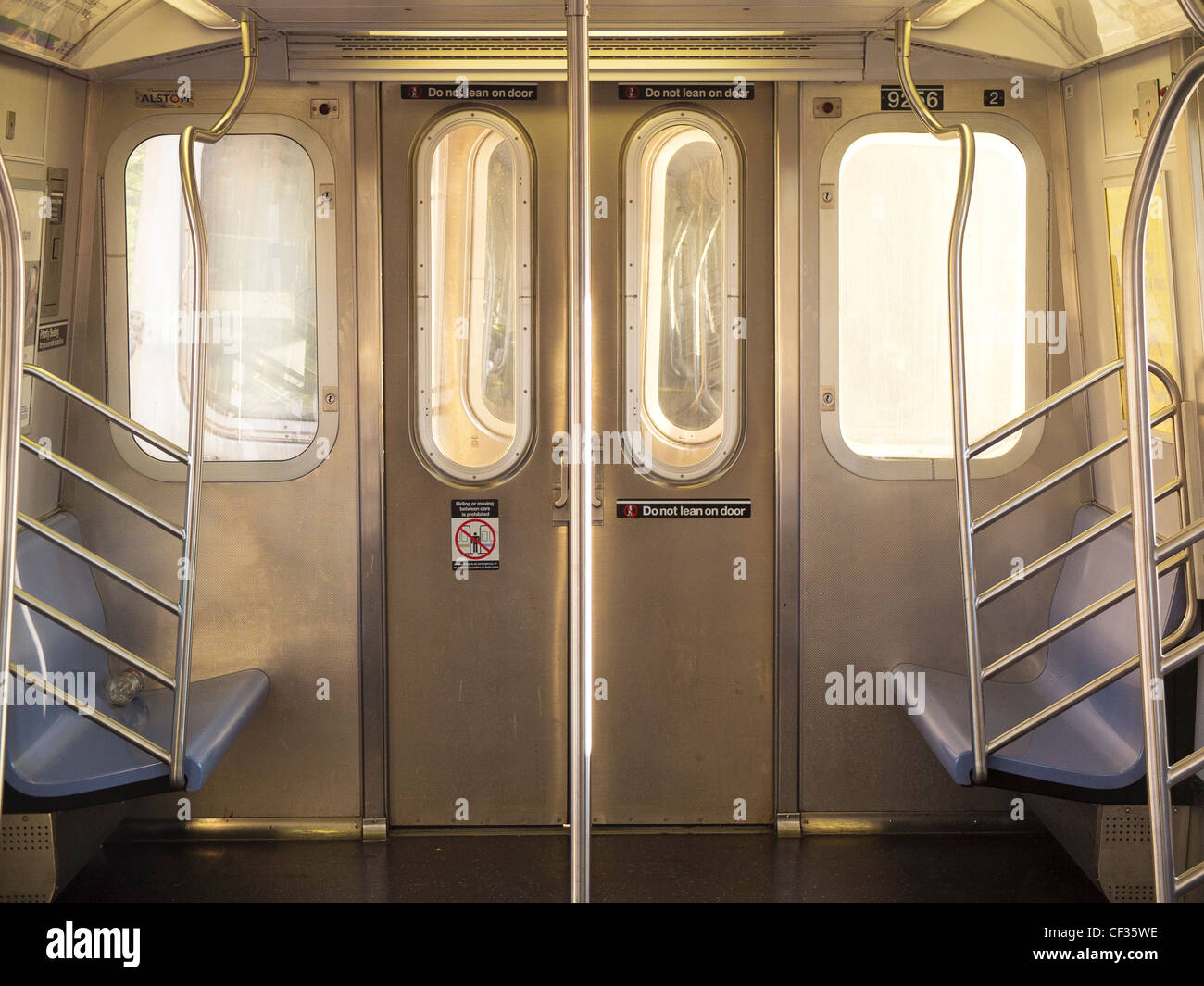 Empty Subway Car New York High Resolution Stock Photography and Images ...