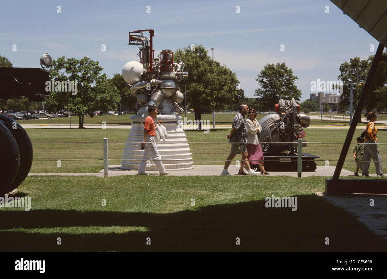 USA Houston Texas Johnson Space Center Rocket Park Stock Photo - Alamy