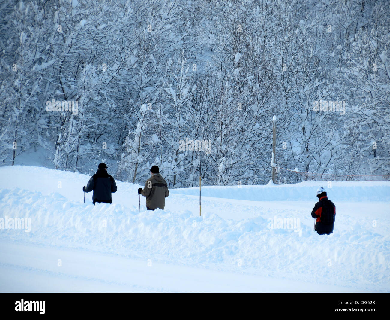 THE FRENCH SKI RESORT OF OZ-EN-OISANS NEAR ALPE D'HUEZ IN THE FRENCH ...