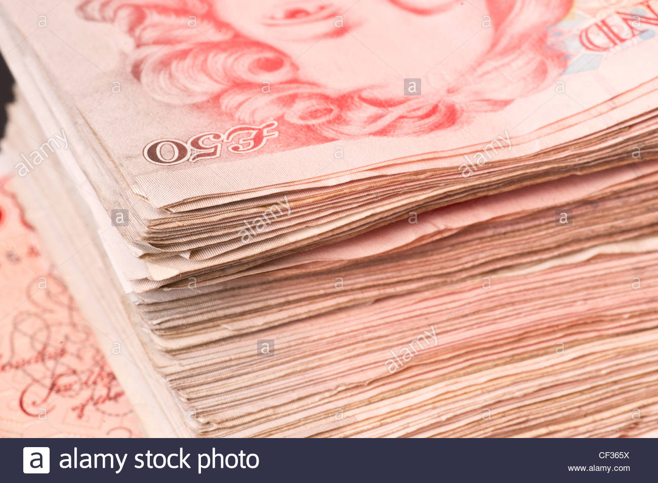 50 Pound Note Stack Stock Photos & 50 Pound Note Stack Stock Images - Alamy