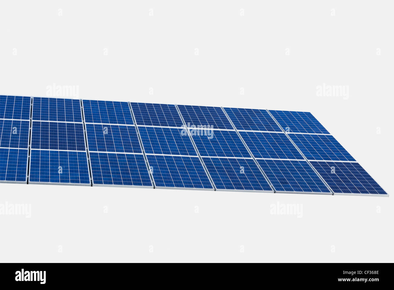 solar panel in white background Stock Photo - Alamy
