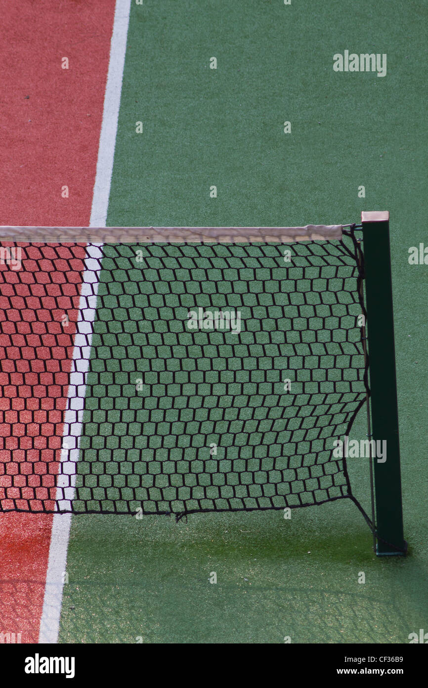detail of a tennis net Stock Photo - Alamy