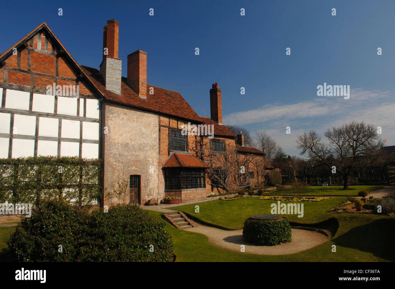 New Place which was the site of the house where William Shakespeare ...