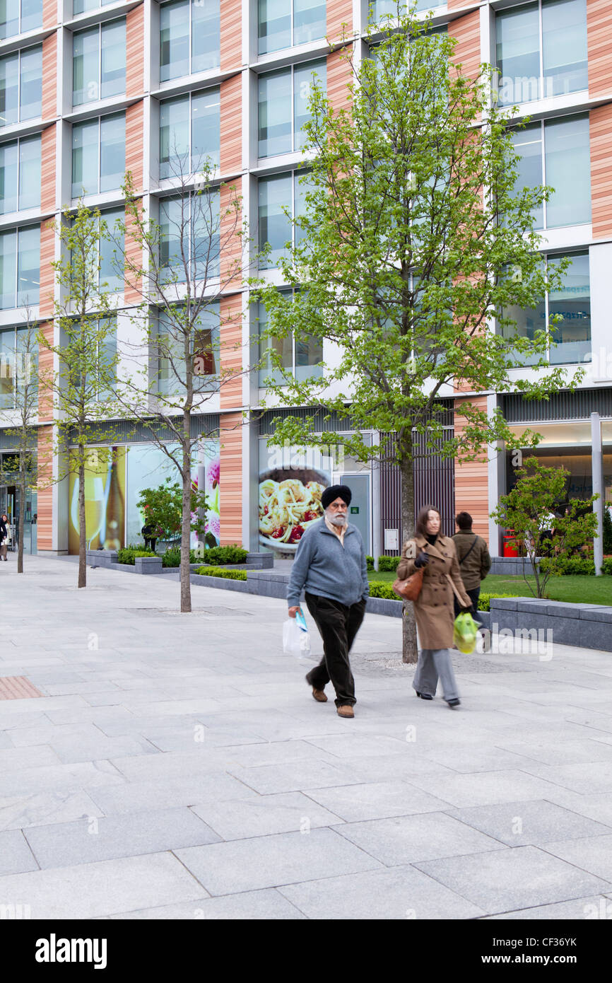 Blue fin building architecture in hi-res stock photography and images ...