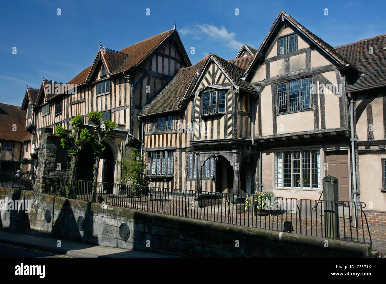Warwick warwickshire old tudor elizabethan hi-res stock photography and ...